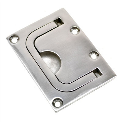 Recessed Handle / Knob Lifting Pulling Polished Marine 316 Stainless ...