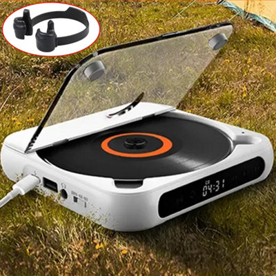 Rechargeable CD Player with Bluetooth Portable Personal CD Players for ...