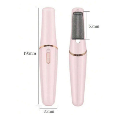 RECHARGEABLE ELECTRIC FOOT GRINDER FILE PEDICURE MACHINE TOOL DEAD SKIN ...