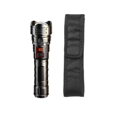 Rechargeable LED Flashlight With Type-C Charging