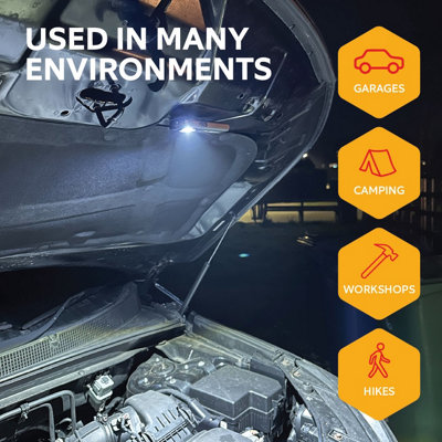 Rechargeable LED Inspection Light with Pocket Clip