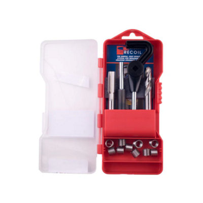 RECOIL METRIC THREAD REPAIR KIT COARSE M6.0 - 1.00 PITCH 15 INSERTS