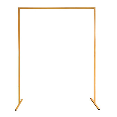 Rectangle Arch Stand Metal Backdrop Stand Garden Arbors - 150cm x 200cm ...