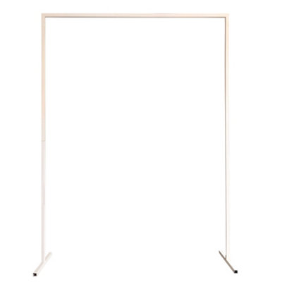 Rectangle Arch Stand Metal Backdrop Stand Garden Arbors - 150cm x 200cm ...