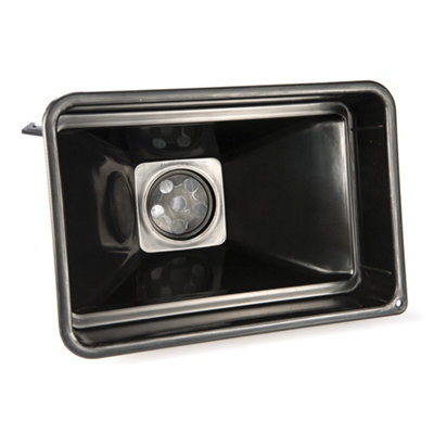 Rectangle Funnel Filter & Tapered Spout Holds Up Ended Oil & Fuel ...