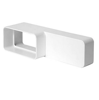 Rectangular Channel Flat Reducer 220mm x 55mm / 110mm x 55mm