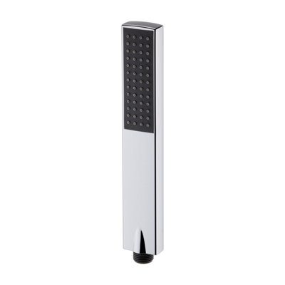 Rectangular Easy Clean Shower Handset - Chrome