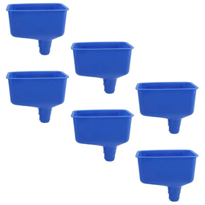 Rectangular Plastic Oil Filling Funnel Transfer Fuel Liquid Pourer ...