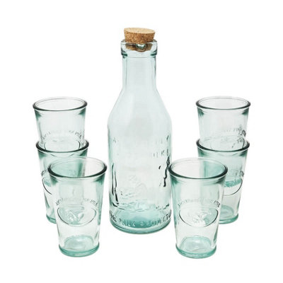 Recycled Glass Creative Entertaining Kitchen Dining Absolute Milk ...