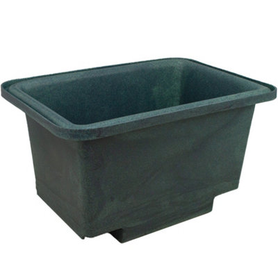 Recycled Plastic 250 Litre UNI Fork Lift Mortar Tub - Mixed Colours