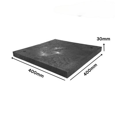 Recycled Plastic 30mm Levelling Slab for Ground Support