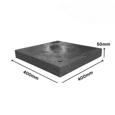 Recycled Plastic 50mm Levelling Slab for Ground Support