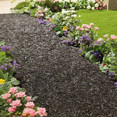 Recycled Rubber Roll Out Path, Weed Blocking, Water Permeable, Cut to ...