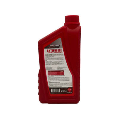 Red Antifreeze Coolant Concentrate OAT Extended Life Coolant SAE J 1034 ...