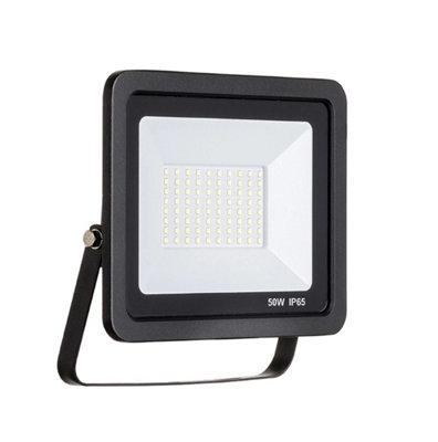 Red Arrow 50w LED Black Floodlight 6000k - Daylight