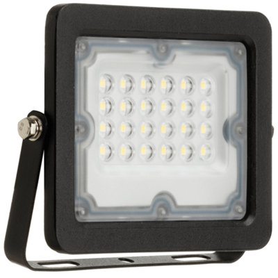 Red Arrow LED Floodlight 20W with Integrated LEDs | DIY at B&Q
