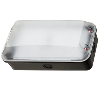 Red Arrow Site Bulkhead IP65 with Clear/Frost Diffuser: 110/240V 8W ...