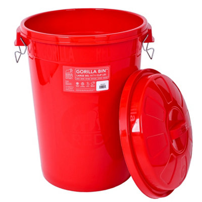 RED GORILLA DUSTBIN RED (50L) QUALITY PRODUCT