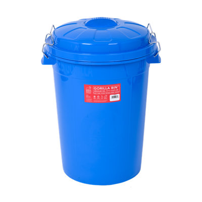 Red Gorilla - Gorilla Bin™ 50L with Clip Lid - Heavy-Duty Plastic ...