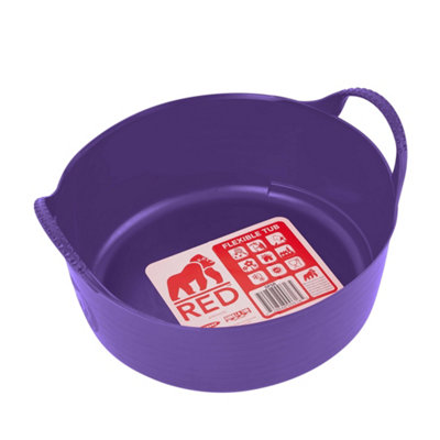 RED GORILLA - GORILLA TUB MINI 5L - FLEXIBLE HEAVY-DUTY LDPE UTILITY ...