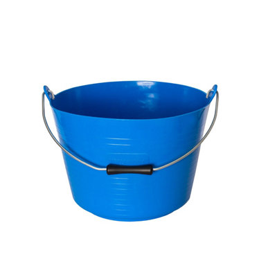 Red Gorilla Horse Feed Bucket Blue (22L)