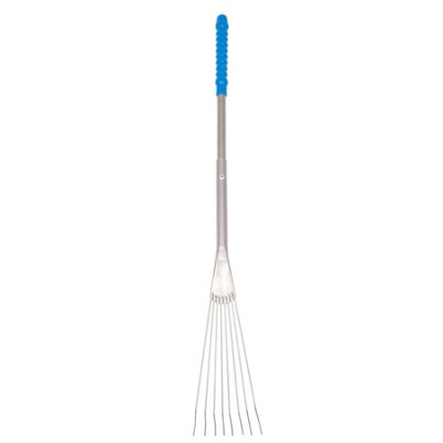 Red Gorilla Large Metal Rake / Blue | DIY at B&Q