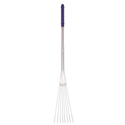 Red Gorilla Large Metal Rake / Purple | DIY at B&Q