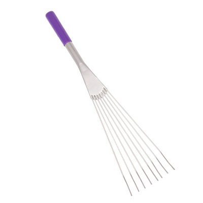 Red Gorilla Short Metal Rake / Purple | DIY at B&Q