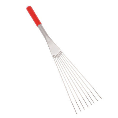 Red Gorilla Short Metal Rake / Red | DIY at B&Q