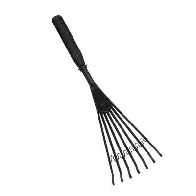 Red Gorilla Short Plastic Rake / Black | DIY at B&Q