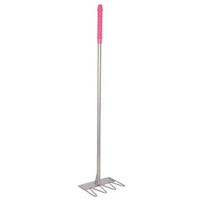 Red Gorilla Tubtrug Tidee Rake Pink (80cm) | DIY at B&Q