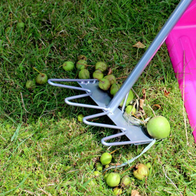 Red Gorilla Tubtrug Tidee Rake Purple (80cm)