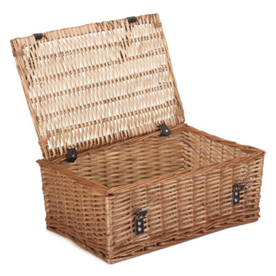 Red Hamper EH107 Wicker Large Packaging Hamper | DIY at B&Q