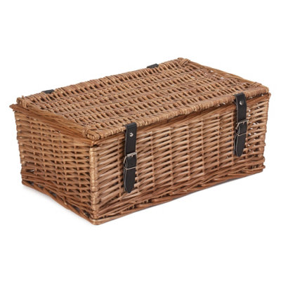 Red Hamper EH107 Wicker Large Packaging Hamper