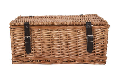 Red Hamper EH107 Wicker Large Packaging Hamper