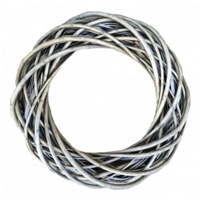 Red Hamper H071 Wicker Small Antique Wash Ring Wreath