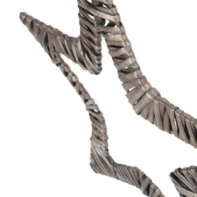 Red Hamper H148 Wicker Flat Antique Wash Star