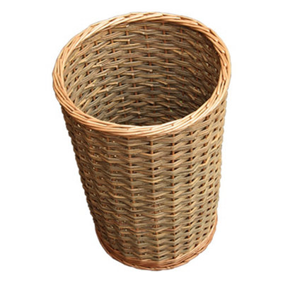 Red Hamper HH031/HOME Wicker Round Hallway Umbrella Walking Stick Basket
