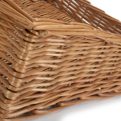 Red Hamper PT043 Wicker Small Flat Display Tray