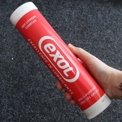 Red Lithium Complex Multi-Purpose Grease - 400g Long Life Grease - 12 Tubes