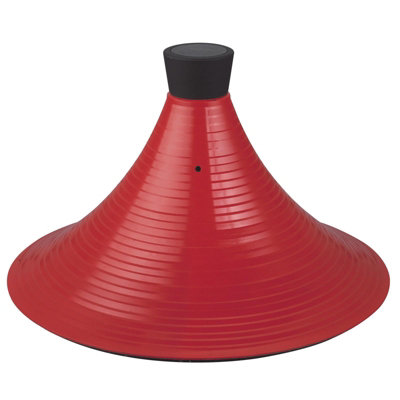 Red Moroccan Tagine Pot Non Stick Aluminium Induction Casserole Baking ...