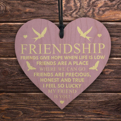 Red Ocean Best Friendship Gift Special Friend Women Men Gift With ...