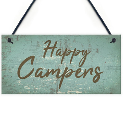 Red Ocean Caravan Signs And Plaques Novelty Camping Holiday Chic Mum ...