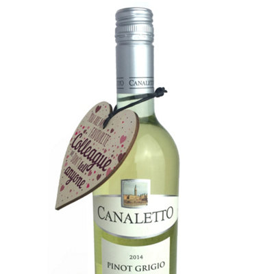 Shop Red Ocean Favourite Colleague Leaving Gifts Wooden Heart Sign ...