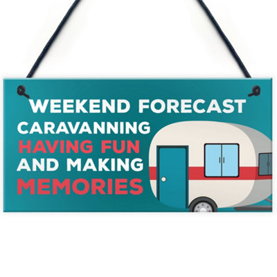 Red Ocean Funny Caravan Sign Home Decor Sign For Caravan Campervan ...