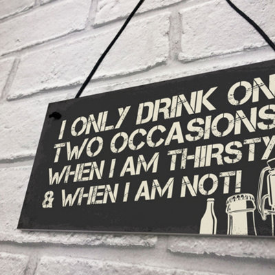 Red Ocean Funny Home Bar Signs And Plaques Novelty Man Cave Decor Gifts ...