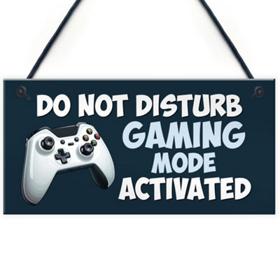 Red Ocean Gaming Sign For Bedroom Gamer Gift Son Brother Dad Gift ...