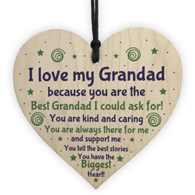 Red Ocean Grandad Gifts Special Grandad Birthday Gift Fathers Day Gift ...