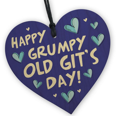 Red Ocean Grumpy Old Git Funny Father's Day Gifts For Dad - Fathers Day Gift From Daughter Son ...