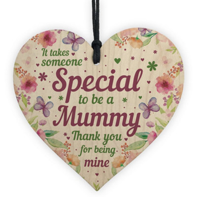 Buy Red Ocean Mummy Birthday Gifts Mothers Day Gifts For Mum Wooden ...